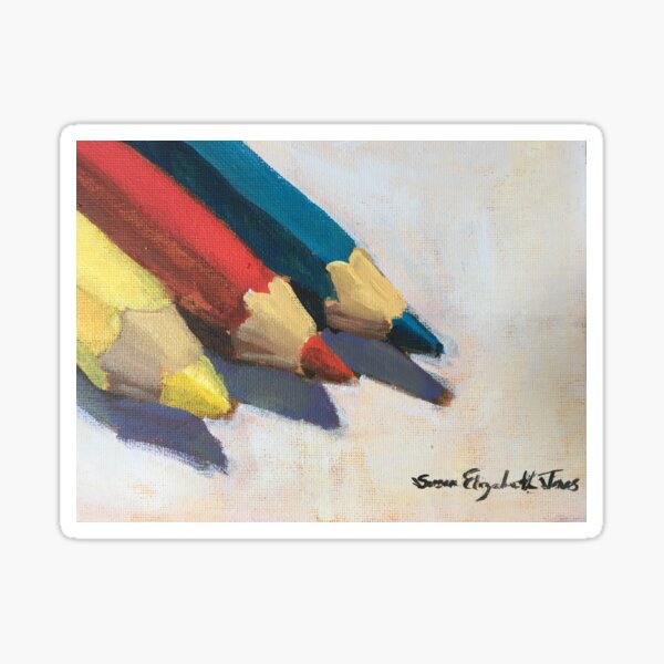 "Primary Colors" Sticker for Sale by Susan1964 | Redbubble