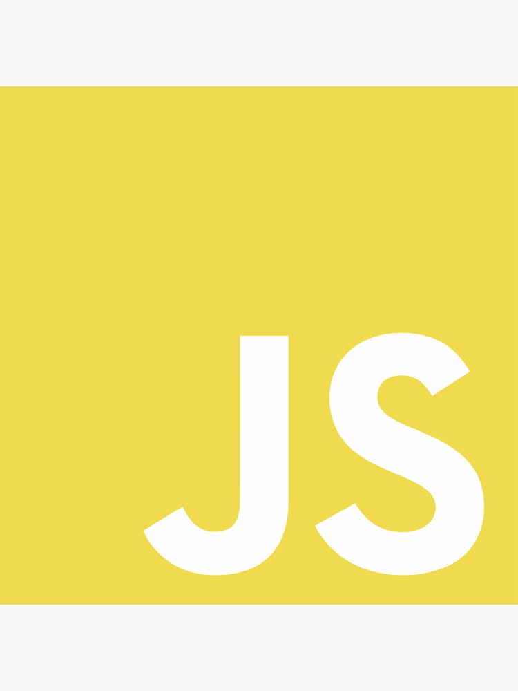 "Java Script Logo" Sticker by dimasajeng | Redbubble
