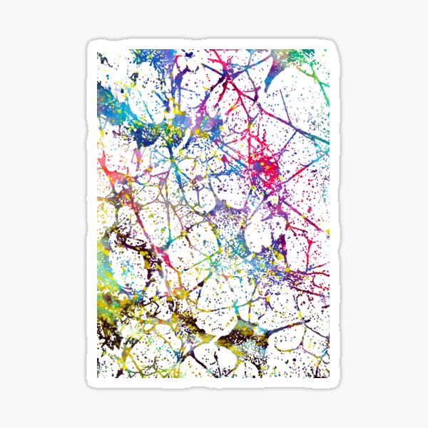 "Neural network" Sticker for Sale by erzebetth | Redbubble