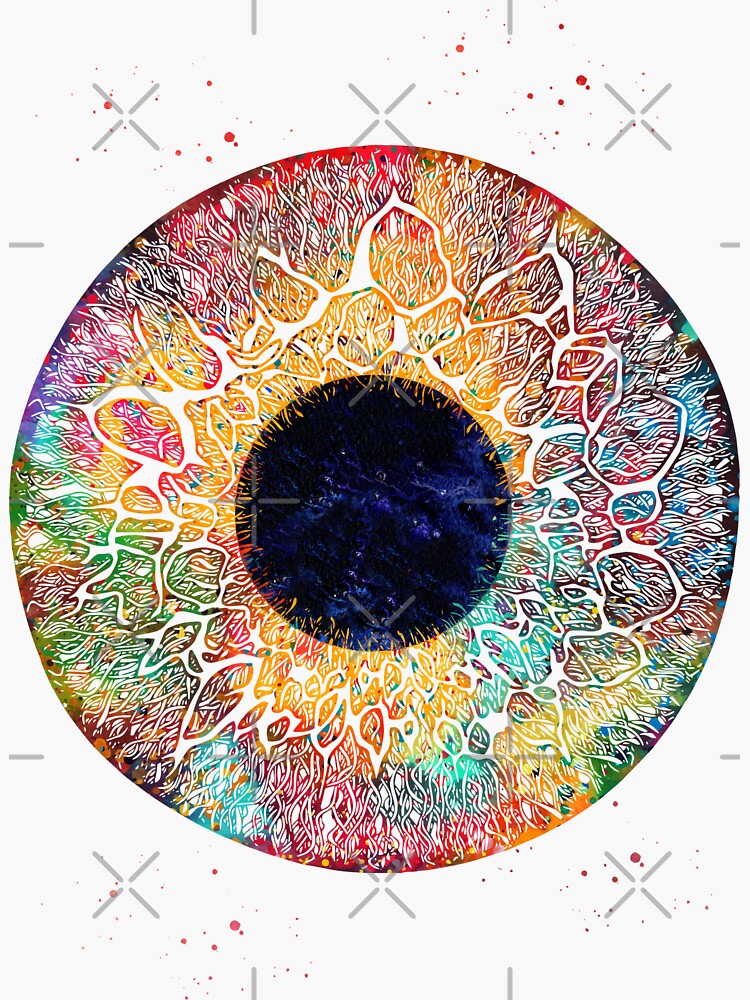 "Human Eye" Sticker for Sale by erzebetth | Redbubble