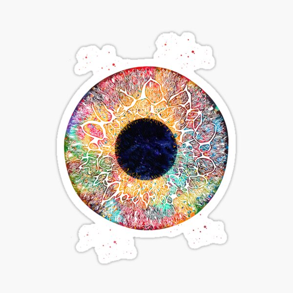 "Human Eye" Sticker for Sale by erzebetth | Redbubble