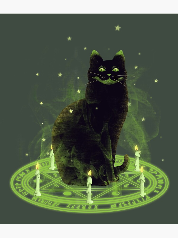 "How To Summon A Cat" Poster by beesants | Redbubble