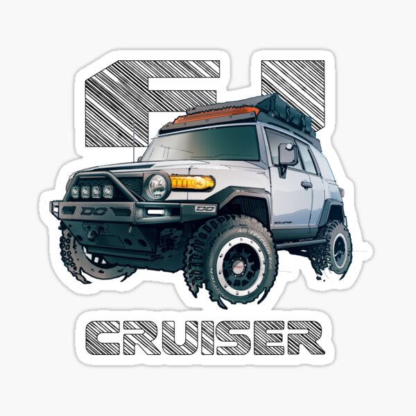 Fj Cruiser Stickers | Redbubble