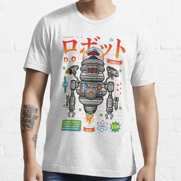 "Robot 6.0 - Killbot Edition" T-shirt for Sale by heavyhand | Redbubble ...
