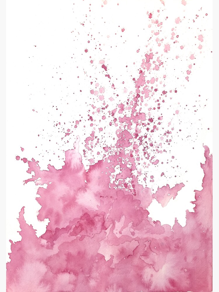 "pink splash " Sticker for Sale by ElaSzczepaniak | Redbubble