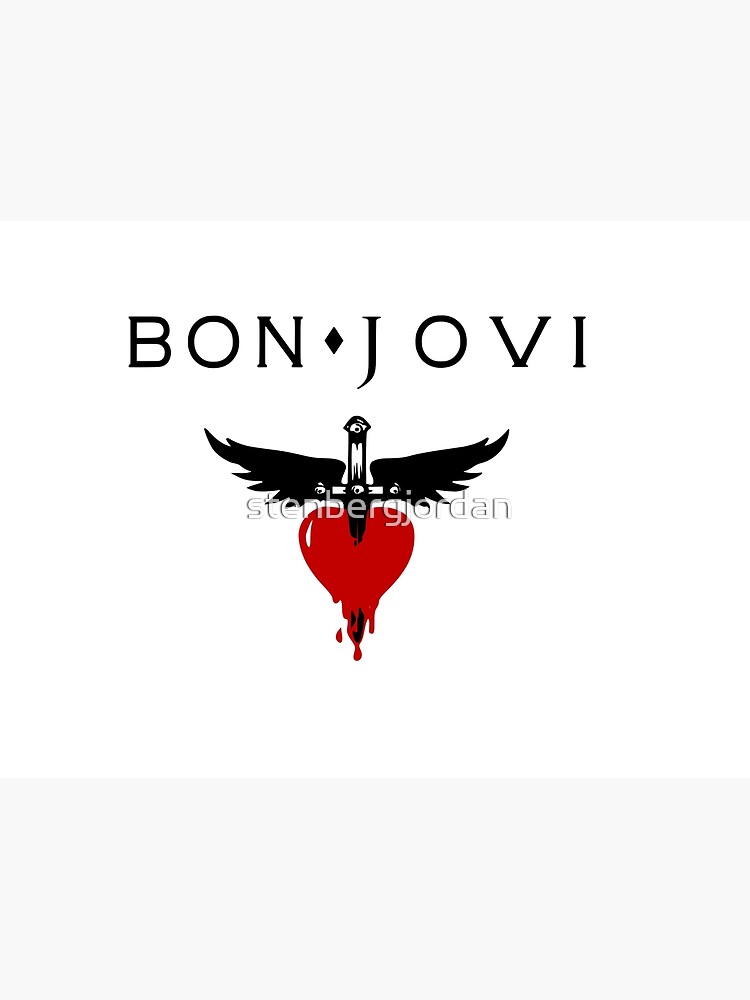 Póster «pocong Bon Jovi Logo Digital DXF» de stenbergjordan | Redbubble