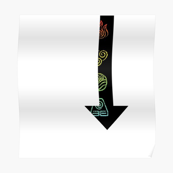 "Avatar Arrow" Poster by imiicie | Redbubble