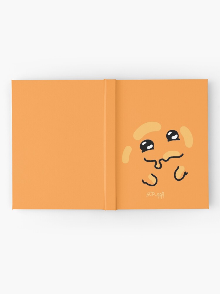 "All over SCP-999 "orange blob tickle monster"" Hardcover Journal for ...