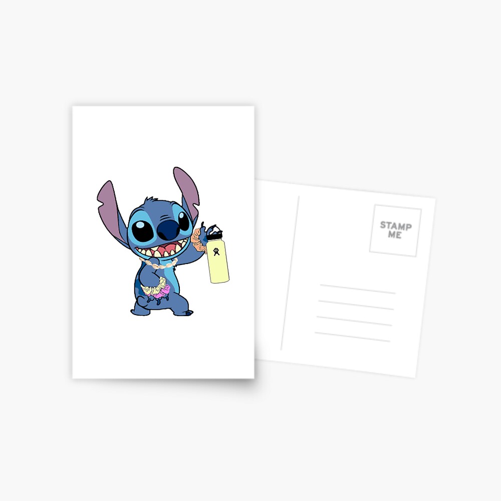 Postal «Vsco Girl Stitch» de Leilasayan | Redbubble
