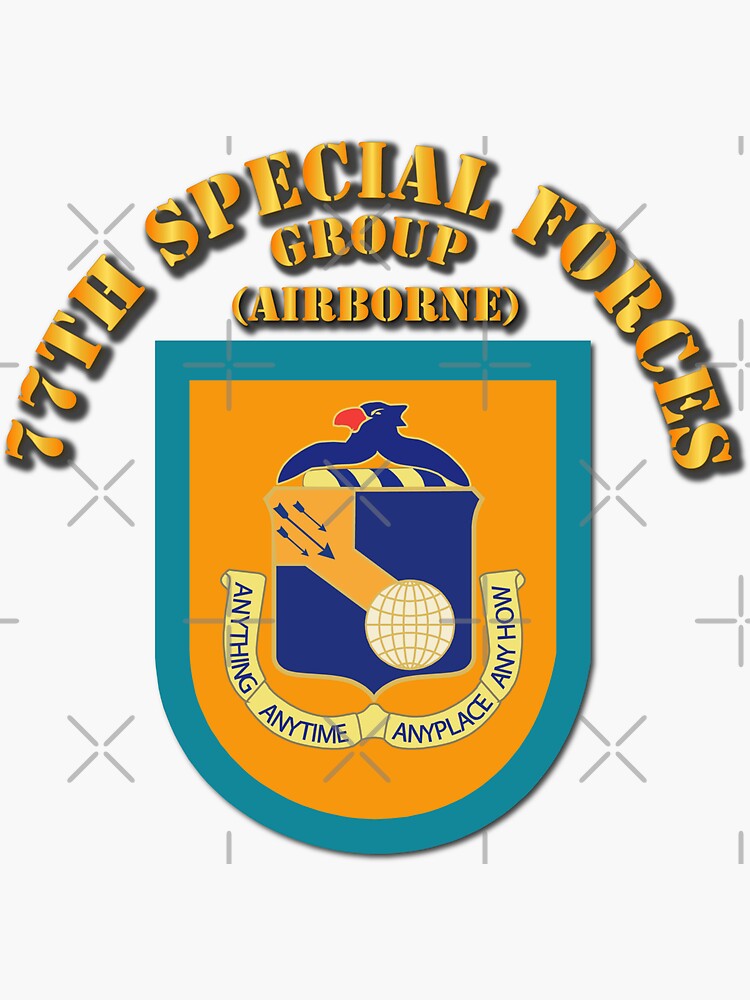 "SOF - 77th Special Forces - Flash" Sticker for Sale by twix123844 ...