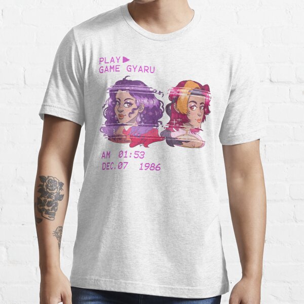 "Game Gyaru VHS" T-shirt by alonerwolf | Redbubble | game grumps t ...