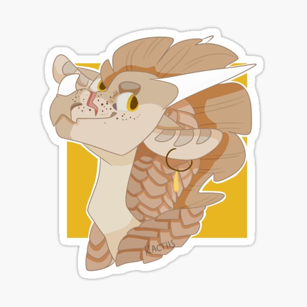 "Qibli - WoF" Sticker for Sale by opalistt | Redbubble
