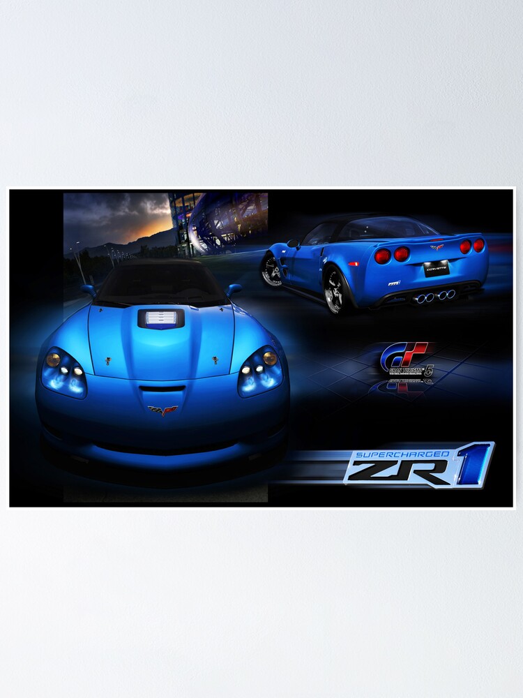 "Chevrolet Corvette Supercharged ZR1" Poster by Stanislaw | Redbubble