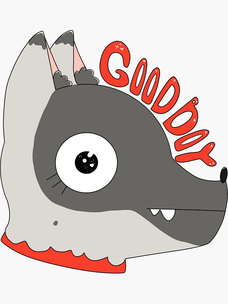 "Good Boy" Sticker by Gus-and-Toad | Redbubble