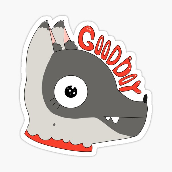 "Good Boy" Sticker by Gus-and-Toad | Redbubble