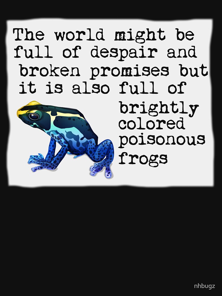 "Poisonous dart frog funny meme" Pullover Hoodie by nhbugz | Redbubble