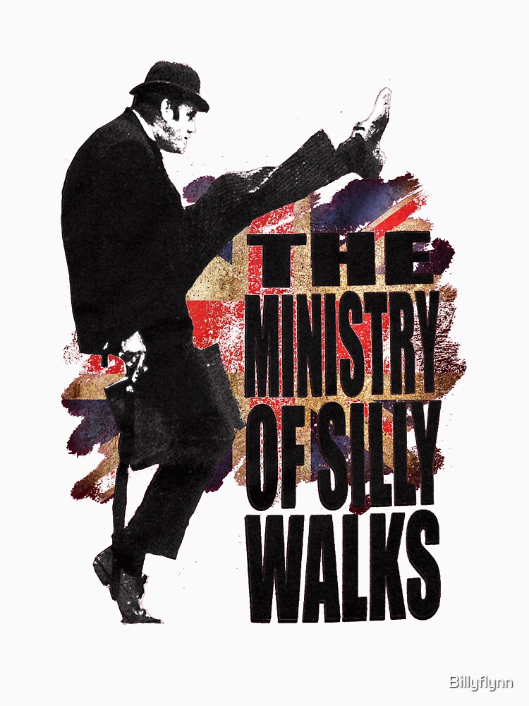 "Ministry of Silly Walks" T-shirt for Sale by Billyflynn | Redbubble ...