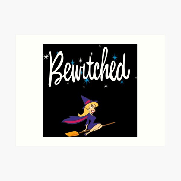 "Bewitched 60s Retro TV Logo" Art Print for Sale by cooliophonic ...
