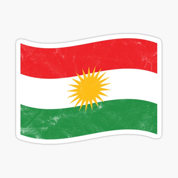 "Flag star Free Kurdistan" Sticker for Sale by alexngn | Redbubble