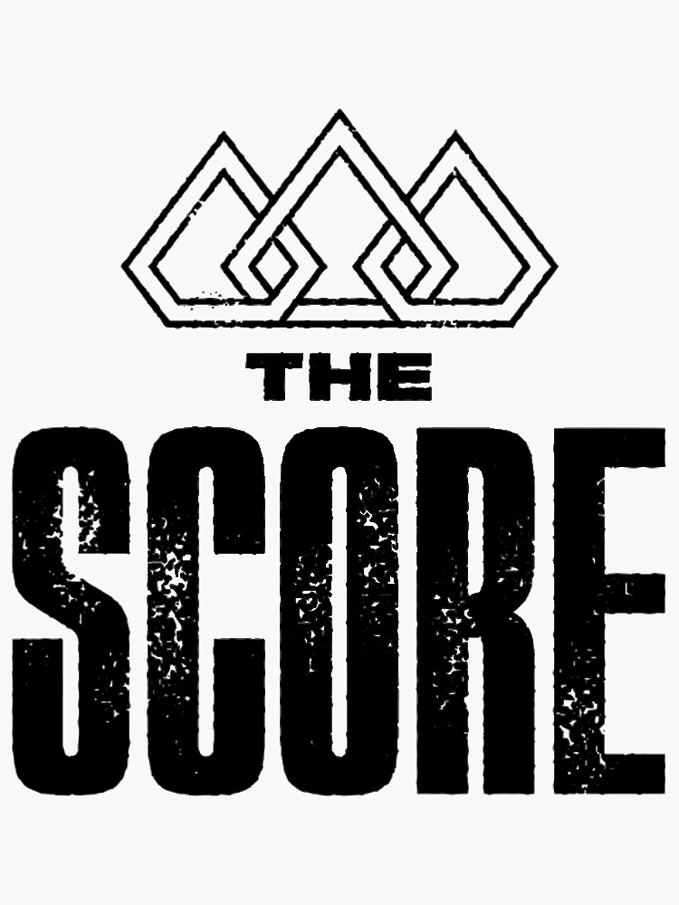 "The Score Band" Sticker for Sale by isadorachr | Redbubble