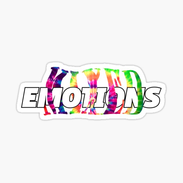 "Mixed Emotions" Sticker by RiotGFX | Redbubble
