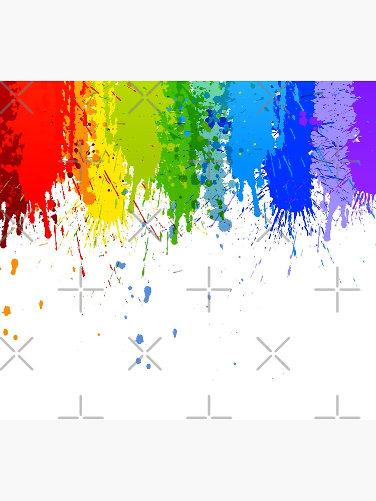 "Dripping Paint Splash" Poster for Sale by PureCreations | Redbubble
