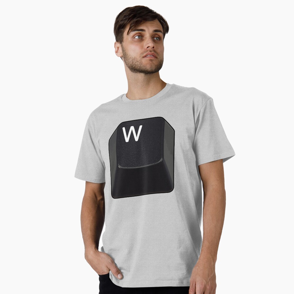 "w key keyboard, gaming design" Sticker for Sale by Pranksnbk | Redbubble