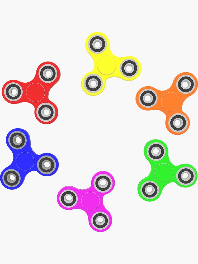 "Cute spinner design for phone wallet spinner lovers " Sticker for Sale ...