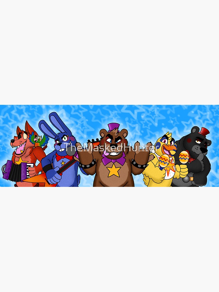 "Rockstars Assemble " Sticker for Sale by TheMaskedHunter | Redbubble