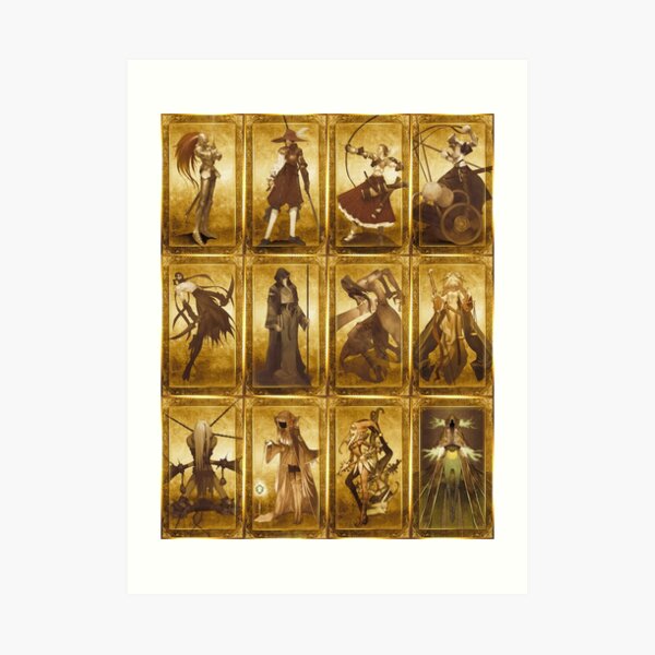 "Fate Grand Order (FGO) - Gold Card Backs " Art Print for Sale by ...