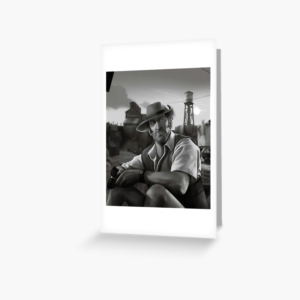 "Sniper TF2" Greeting Card for Sale by Arisell | Redbubble
