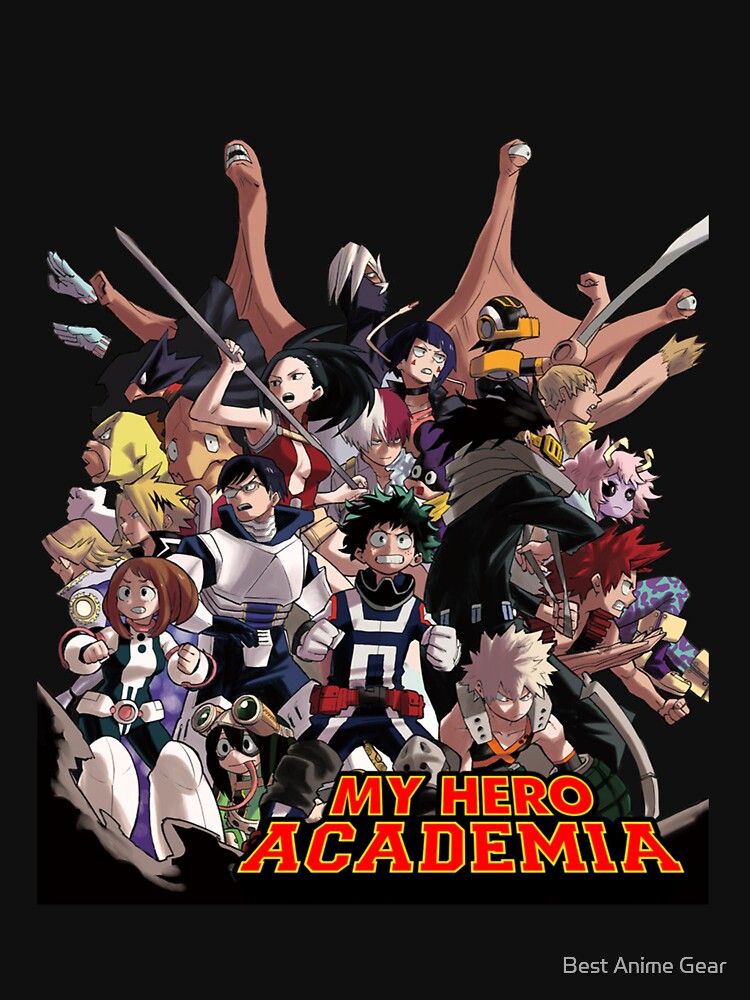 "My Hero Academia - Class 1A" T-shirt for Sale by BestAniGear ...