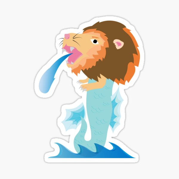 "Merlion" Sticker for Sale by riomarcos | Redbubble