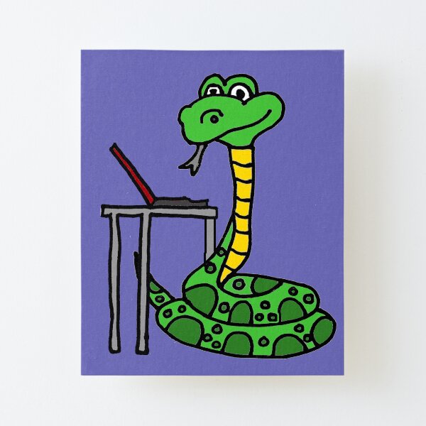 Python Programmer Mounted Prints | Redbubble