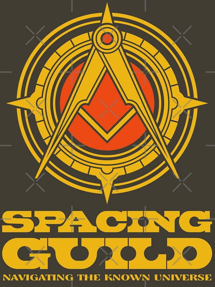 "Dune SPACING GUILD" T-shirt for Sale by Red-Ape | Redbubble | dune t ...