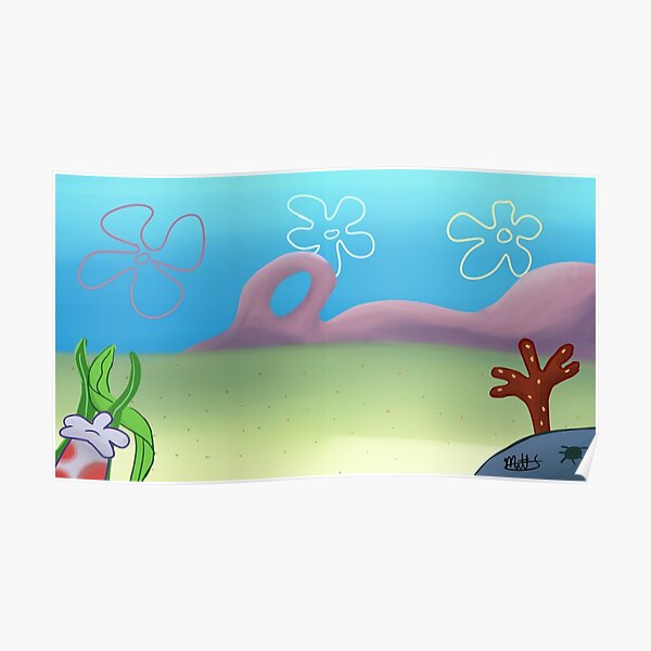 "Spongebob Clouds" Poster by LanceMino | Redbubble