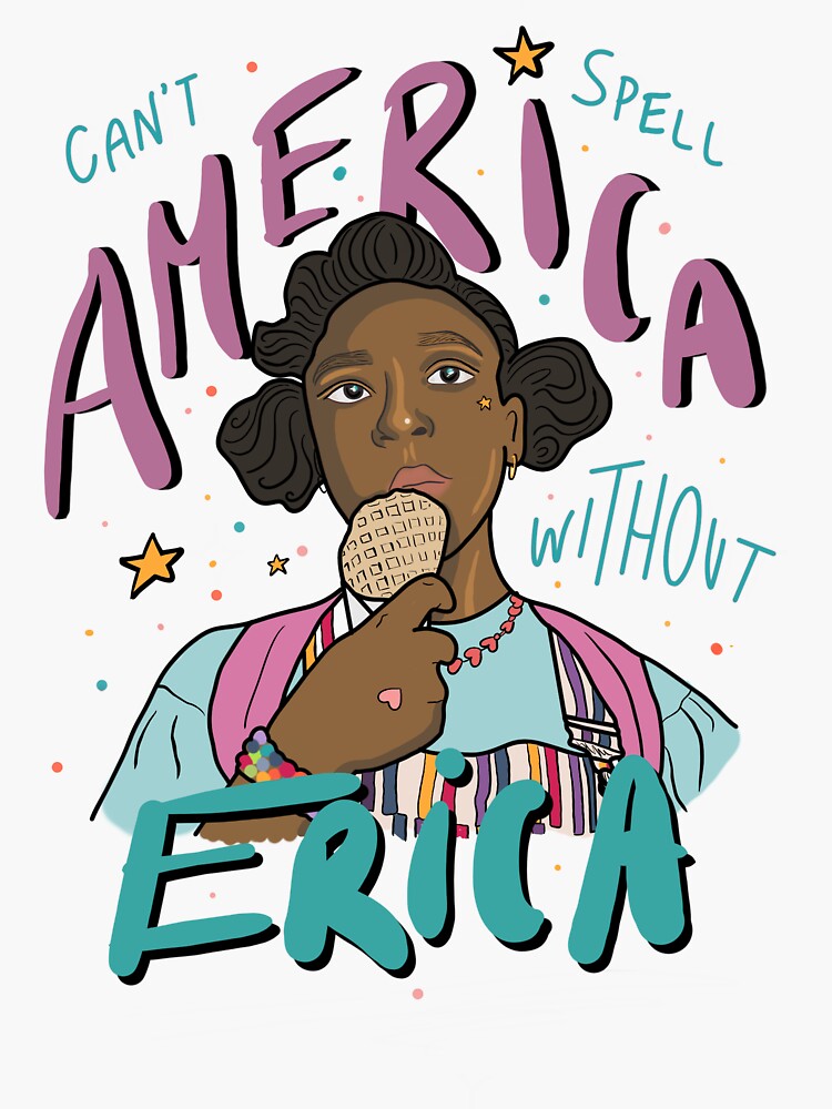 "Erica" Sticker by jukl-store | Redbubble