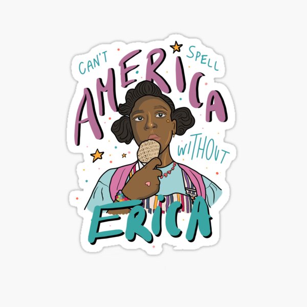"Erica" Sticker by jukl-store | Redbubble
