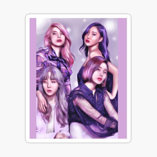 "Mamamoo poster" Sticker for Sale by fusudrama | Redbubble