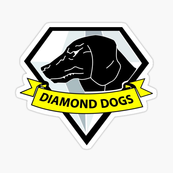 Diamond Dogs Stickers | Redbubble