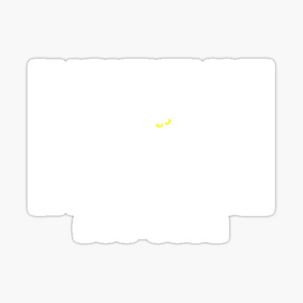 "Boo Code Funny Halloween Barcode Scary Eyes Monster" Sticker by Teeleo ...