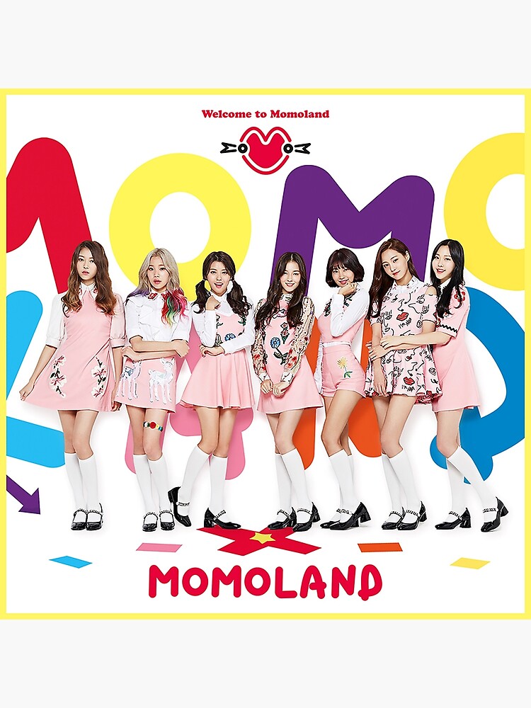 "Momoland poster" Poster by fusudrama | Redbubble