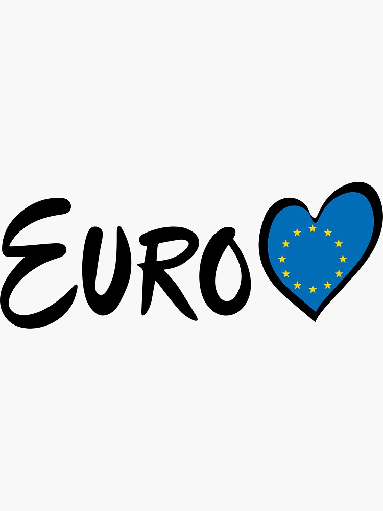 "Eurovision Logo" Sticker for Sale by stepenciuk | Redbubble