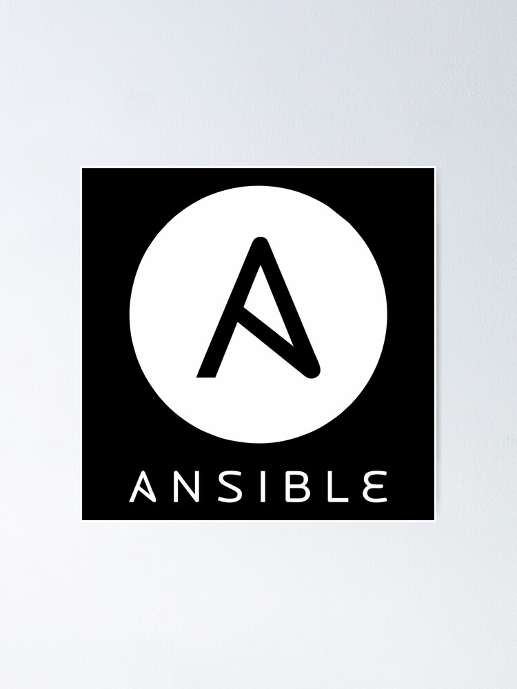 "Ansible Logo" Poster by jokerjoko | Redbubble