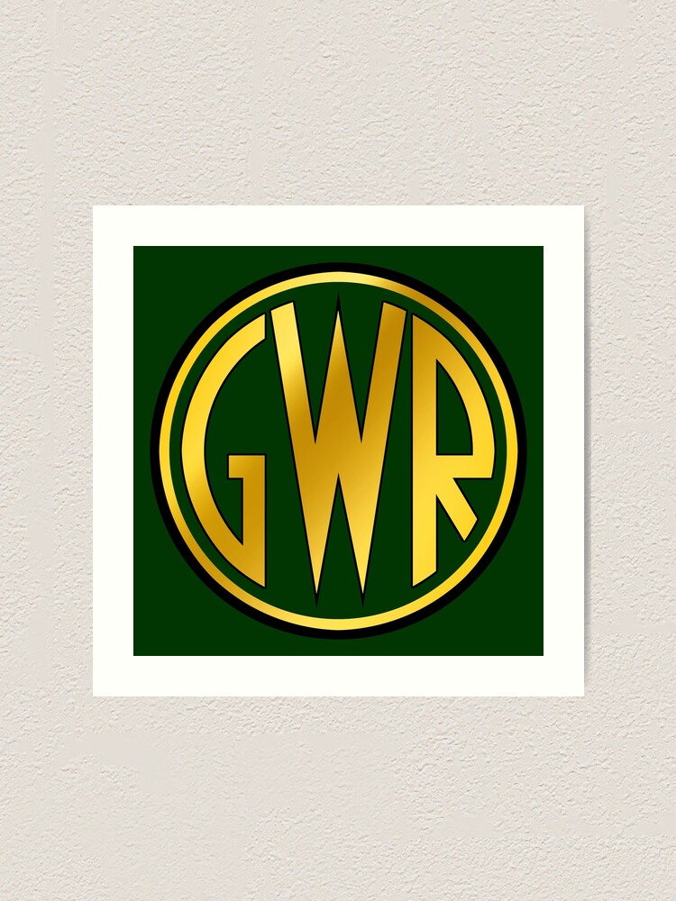 "GWR Roundel or Shirt Button (1934- 1942)" Art Print for Sale by ...