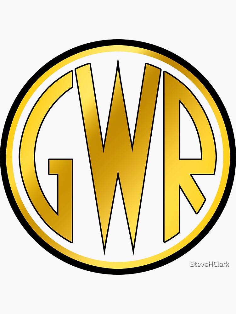 "GWR Roundel or Shirt Button (1934- 1942)" Sticker for Sale by ...