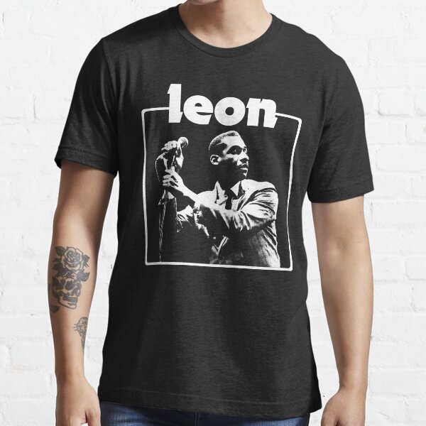 "Leon - The White Stencil" Essential T-Shirt for Sale by fontastic ...