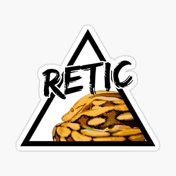 "Retic Reticulated Python Snake Keeper" Sticker for Sale by JRRTs ...