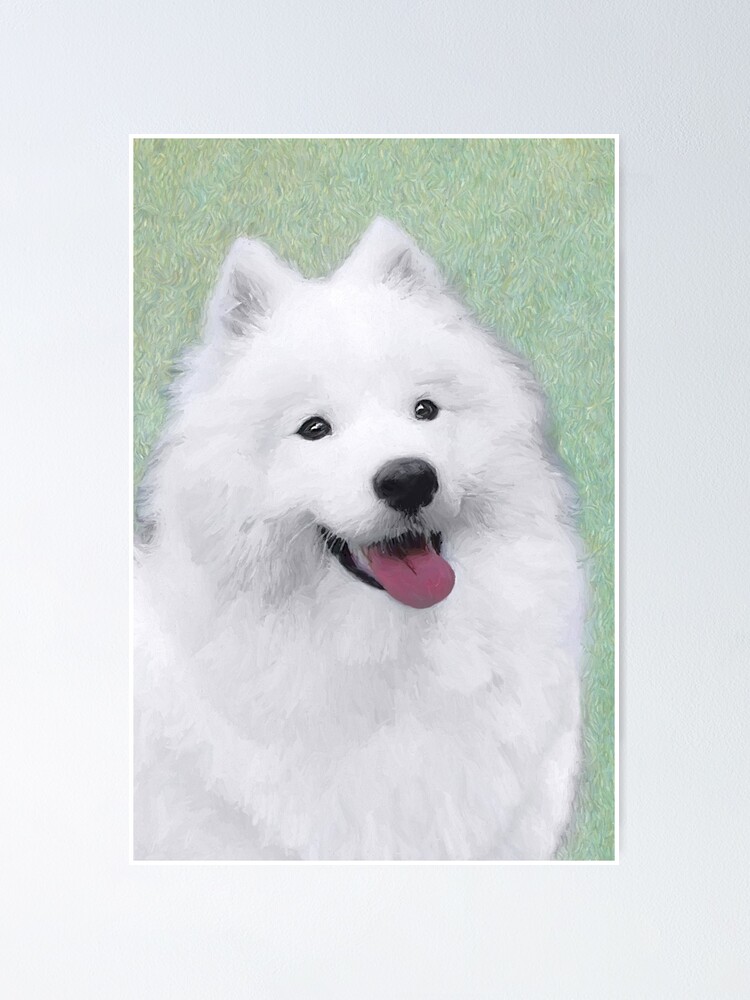 "Samoyed" Poster for Sale by alpendesigns | Redbubble