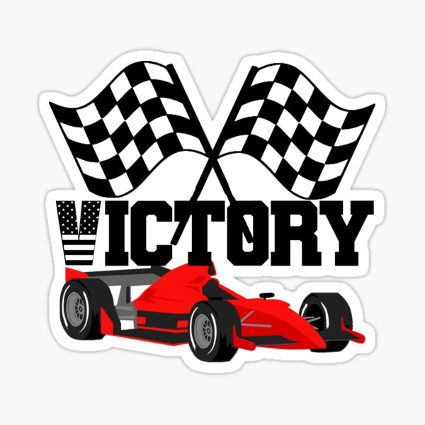 Victory Lap Stickers | Redbubble